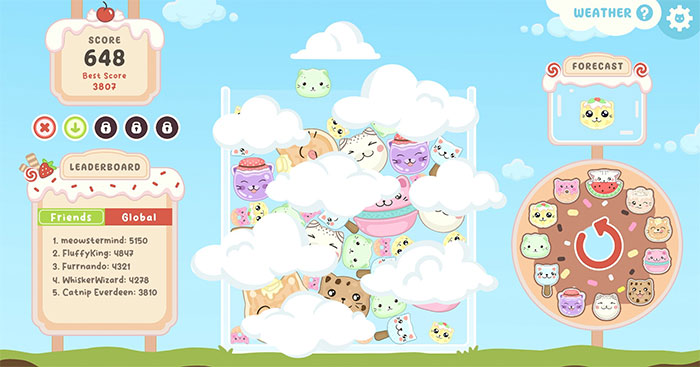 Cloudy with a Chance of Kittens - Game hợp nhất mèo con cưng xỉu
