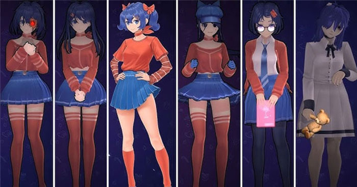 Tất cả các phiên bản Mita trong MiSide - Download.com.vn