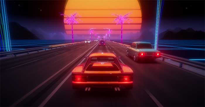 Synthwave Driver - Game mô phỏng đua xe cổ điển - Download.com.vn