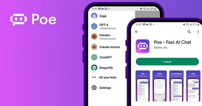 Poe - Fast AI Chat cho Android a3.5.5 - Chatbot AI thông minh, sáng tạo