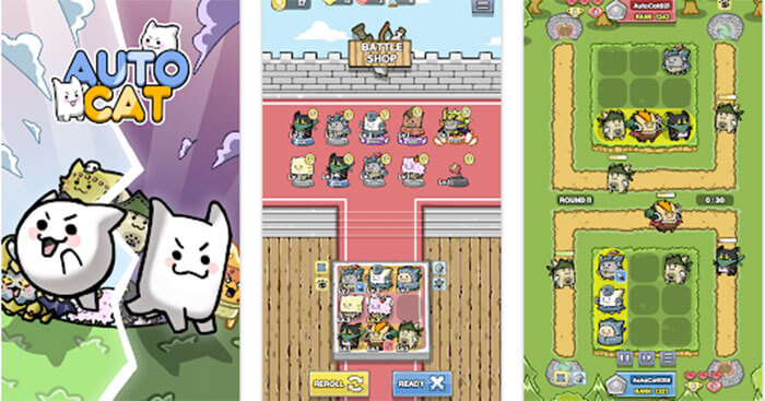 AutoCat: PvP Defense cho Android - Game mèo chiến đấu phòng thủ PvP