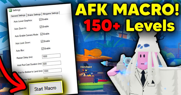 Cách chơi AFK Mode trong Roblox Fisch - Download.com.vn