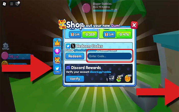 Code Bubble Gum Simulator INFINITY và cách nhập - Download.com.vn