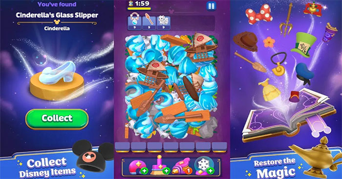 Disney Magic Match 3D cho Android 1.0.3 - Game xếp đồ vật 3D phong cách ...