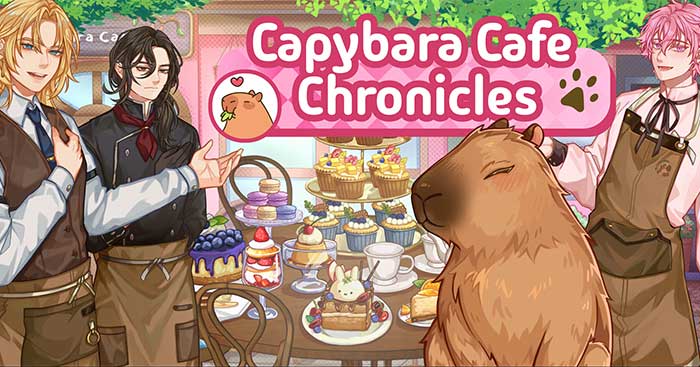 Capybara Cafe Chronicles - Game visual novel lãng mạn Quán cafe Capybara