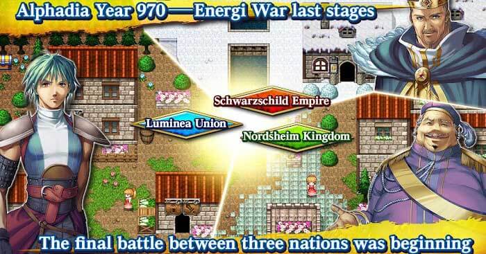 RPG Alphadia III cho iOS Đăng ký trước - Game nhập vai Alphadia phần 3