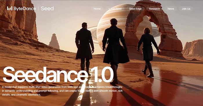 Seedance - Công cụ tạo video AI đột phá từ "cha đẻ" TikTok - Download.com.vn