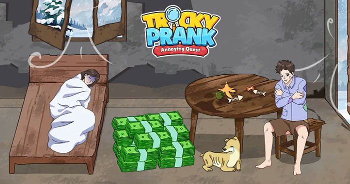 Tricky Prank: Annoying Quest - Game giải đố mang phong cách hài hước