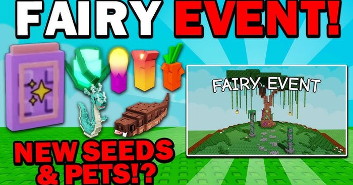 Hướng dẫn chơi sự kiện Fairy trong Grow A Garden - Download.com.vn